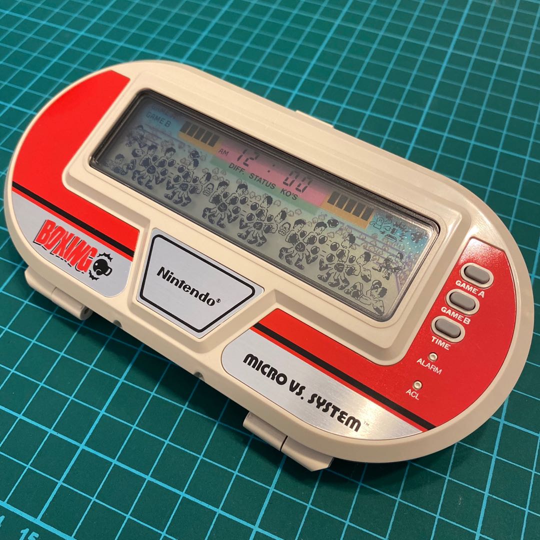 Boxing - Vintage 1984 Nintendo Game & Watch (Micro vs System), Vintage ...