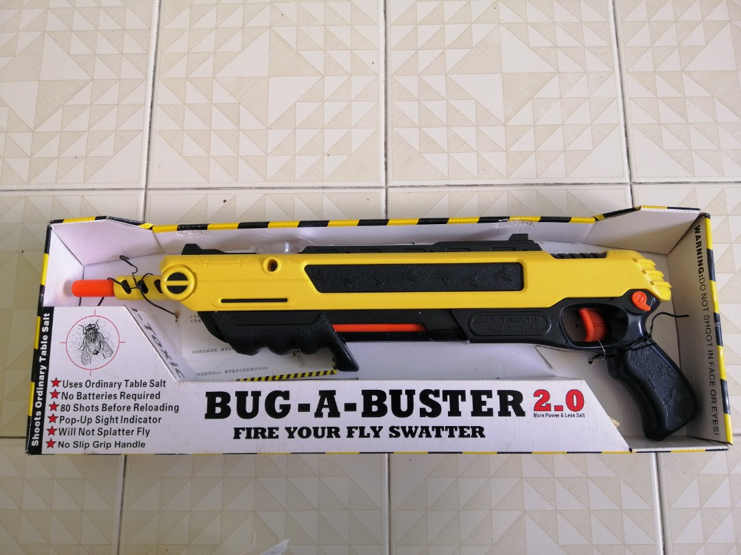 BUG-A-BUSTER 2.0 the original salt gun, Everything Else on Carousell