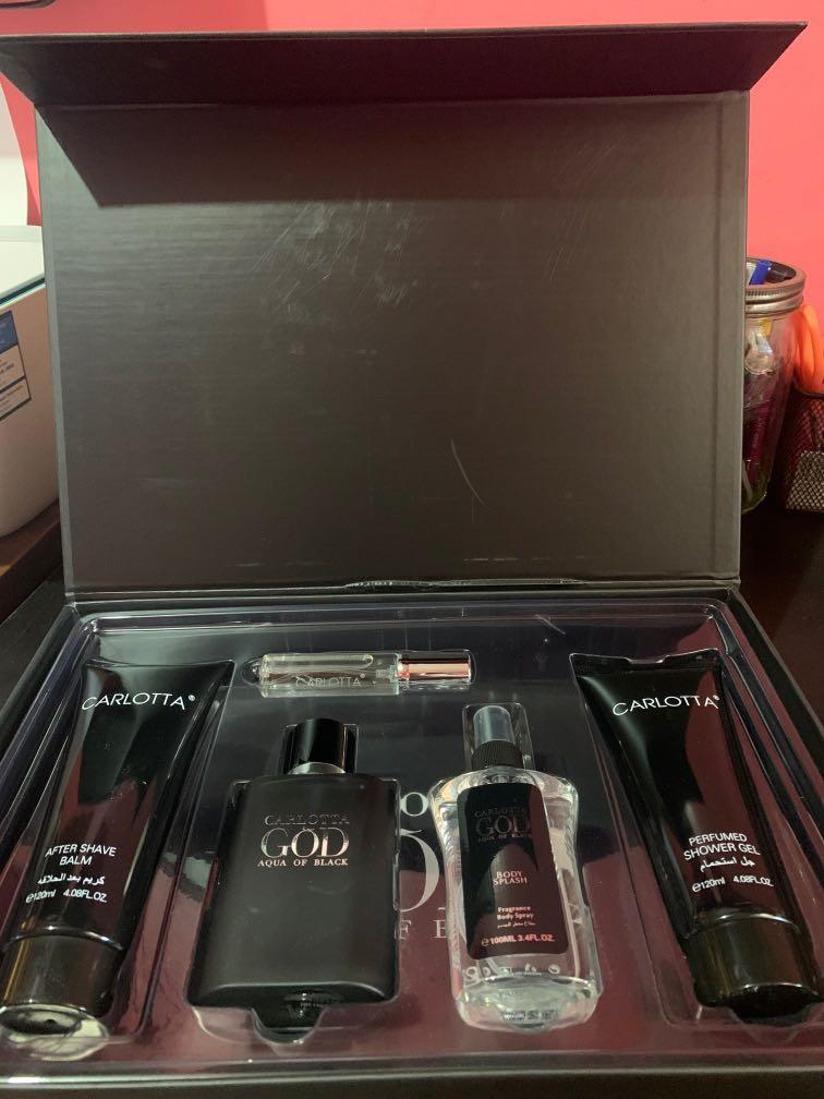 Carlotta God Aqua of Black Gift Set on Carousell