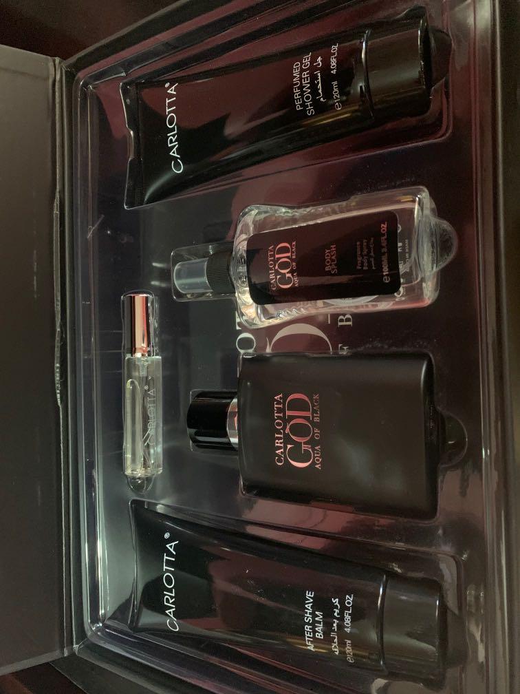 Carlotta God Aqua of Black Gift Set on Carousell