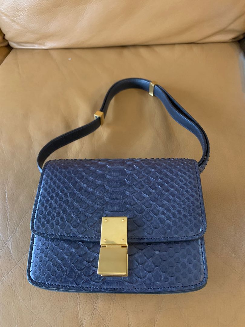 Celine small box bag, Women's Fashion, Bags & Wallets, Tote Bags on ...