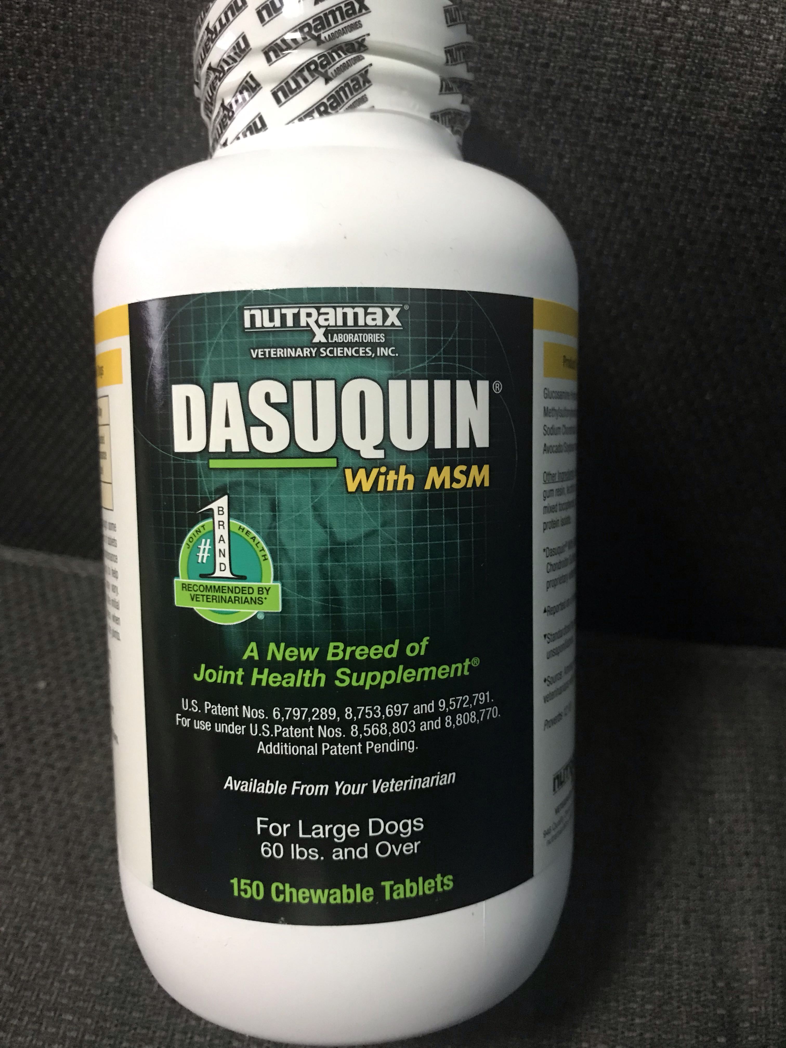 Dasuquin for dogs with MSM 關節補健 150粒 , 寵物用品, 寵物衣服 - Carousell