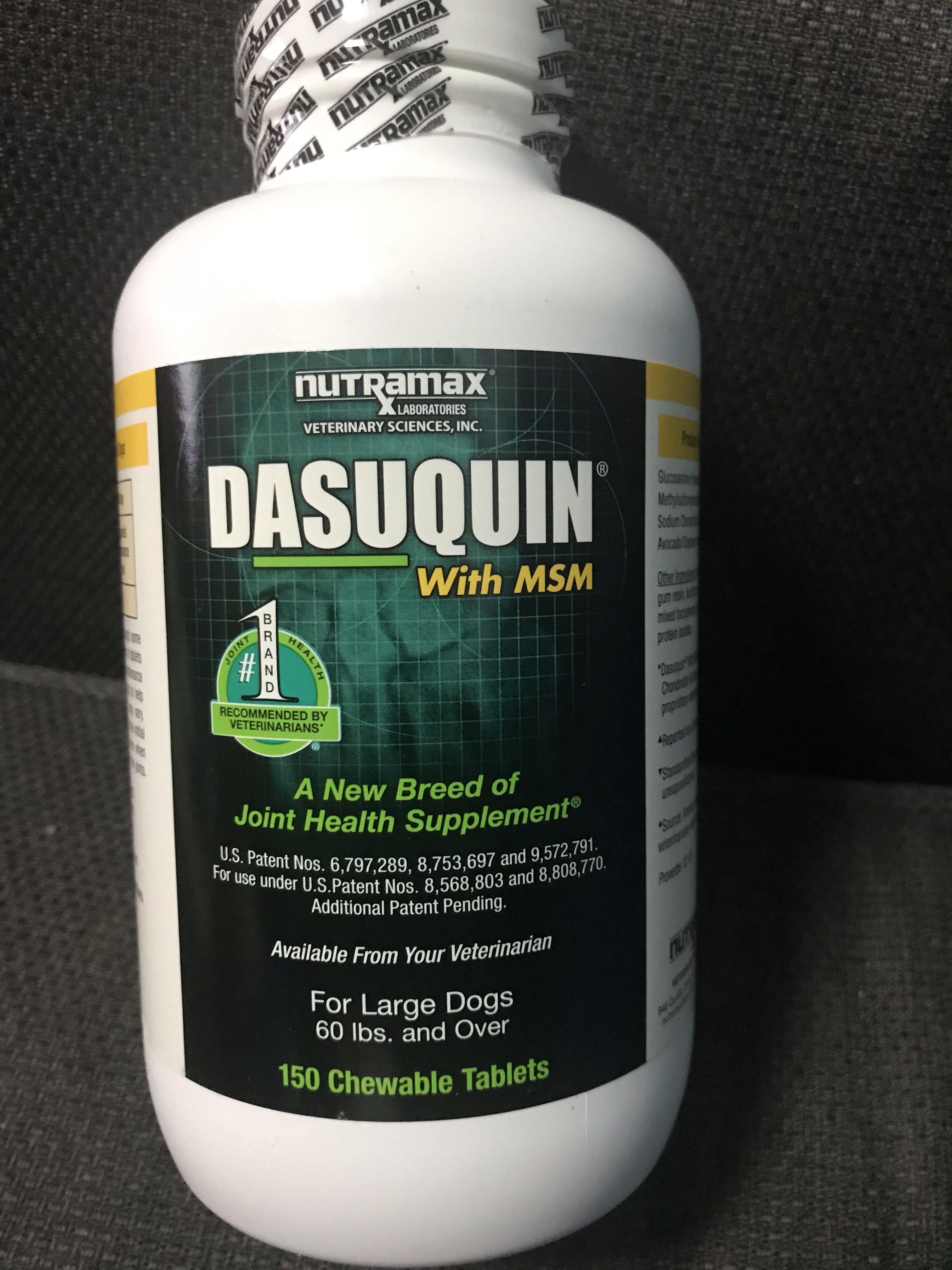 Dasuquin for dogs with MSM 關節補健 150粒 , 寵物用品, 寵物衣服 - Carousell
