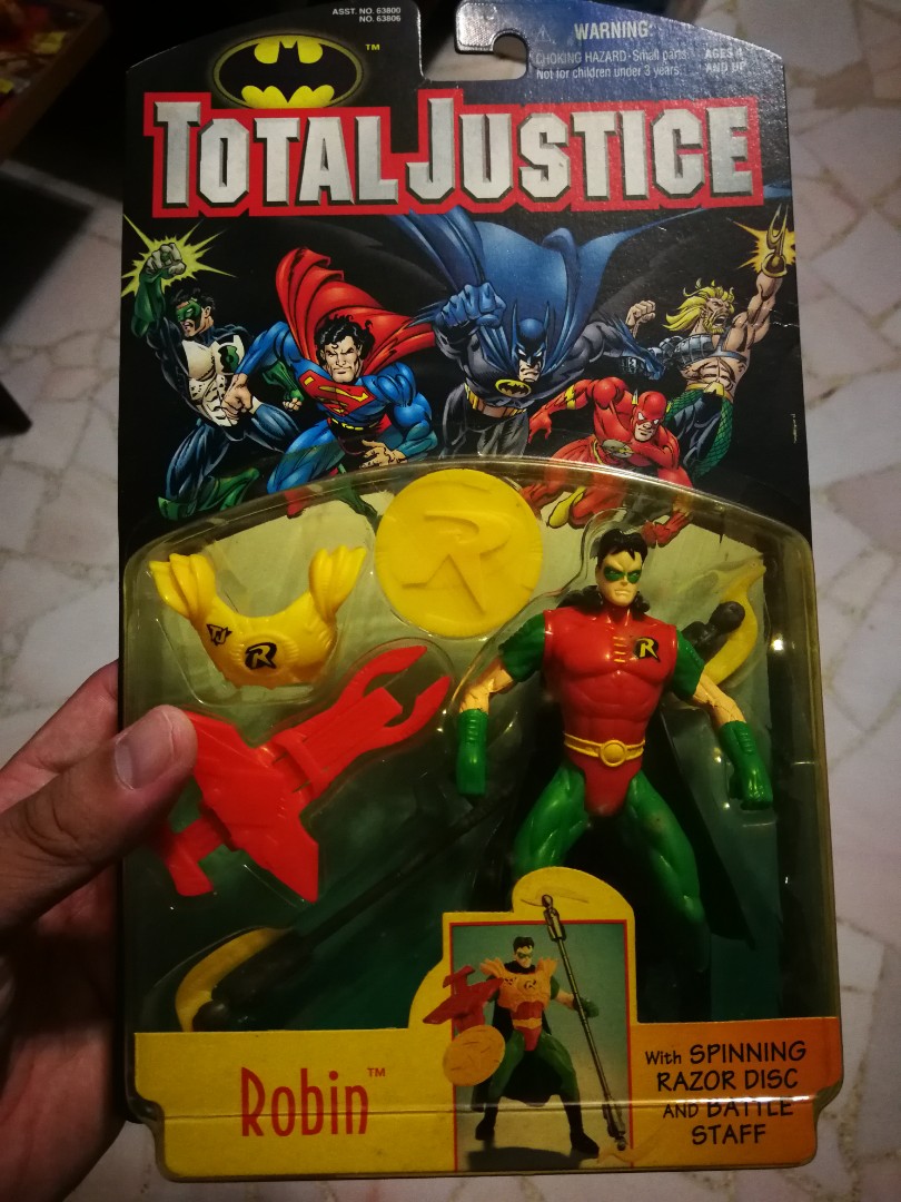 DC Total Justice League Batman:Robin Action Figure, Hobbies & Toys ...