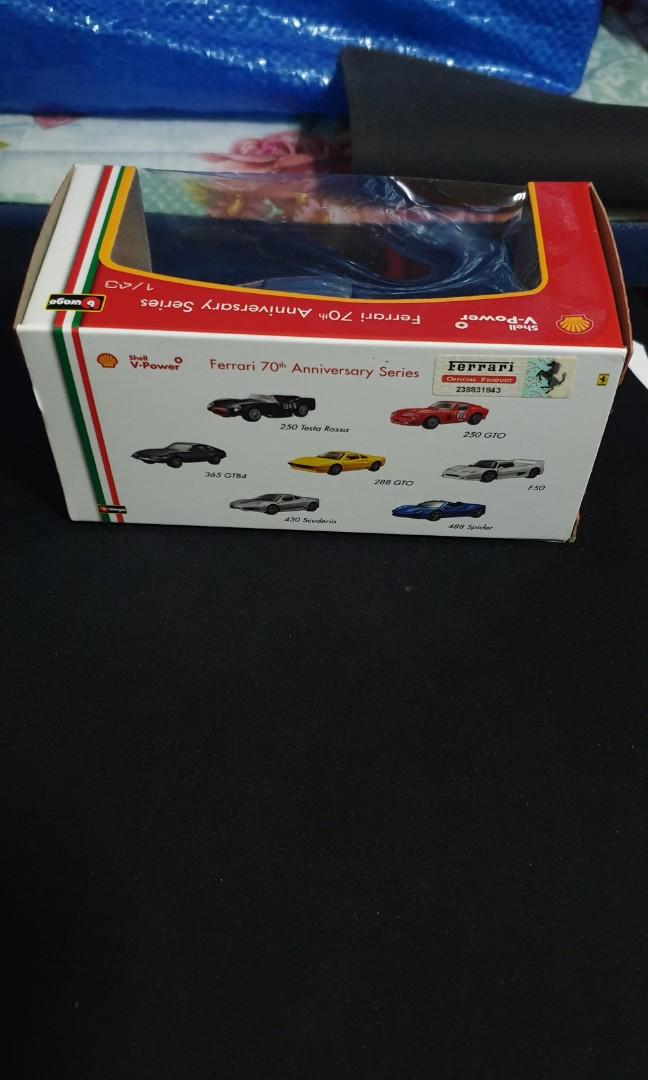 [SHELL - COLLECTIBLE CAR] Shell Ferrari 430 Scuderia, Hobbies & Toys ...