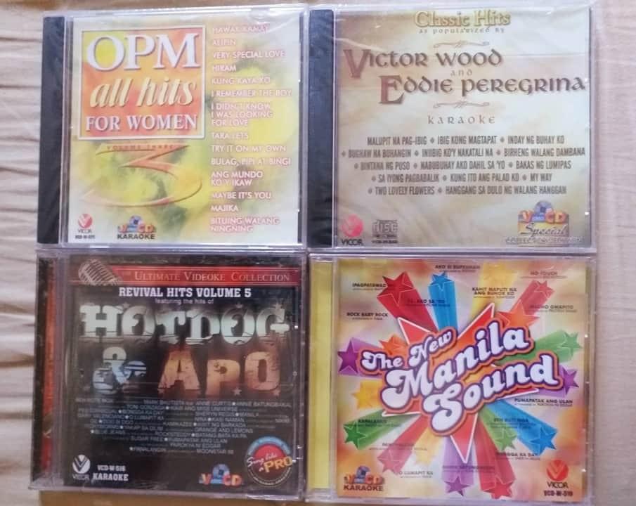 For Sale Vicor OPM/Foreign Karaoke VCD, Hobbies & Toys, Music & Media ...