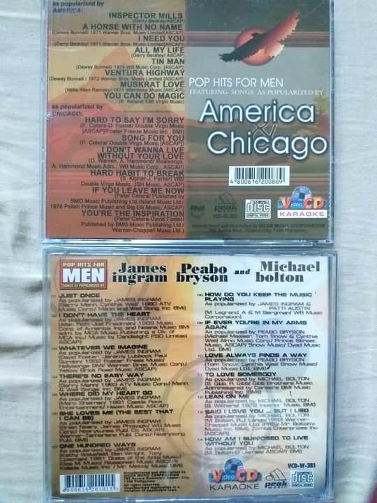 For Sale Vicor OPM/Foreign Karaoke VCD, Hobbies & Toys, Music & Media ...