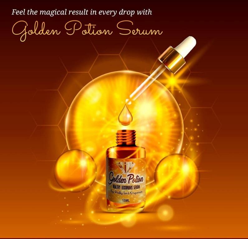 Golden Potion Facial Serum, Beauty & Personal Care, Face, Face Care on ...