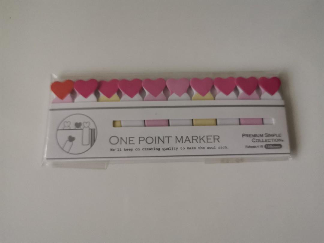 Heart page marker, Hobbies & Toys, Stationery & Craft, Other Stationery ...
