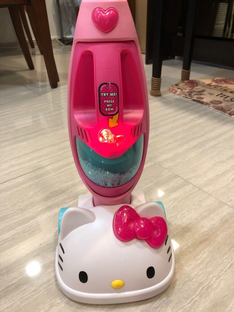 Hello Kitty Vacuum Cleaner toy, Hobbies & Toys, Toys & Games on Carousell