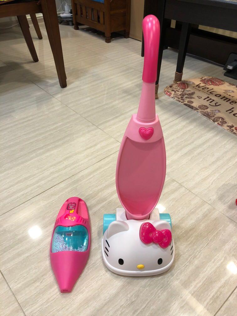 Hello Kitty Vacuum Cleaner toy, Hobbies & Toys, Toys & Games on Carousell