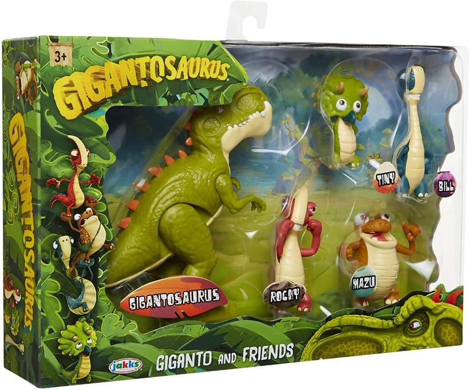 (HOT) Gigantosaurus Figures Giganto & Friends Toy Action Figures ...
