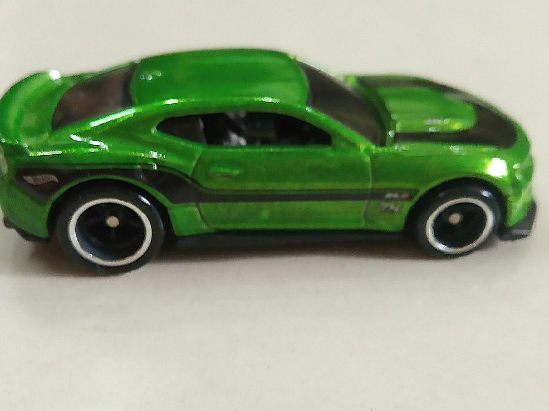 Hot Wheels 2018 Muscle Mania 2017 Camaro ZL1 - Spectraflame green ...