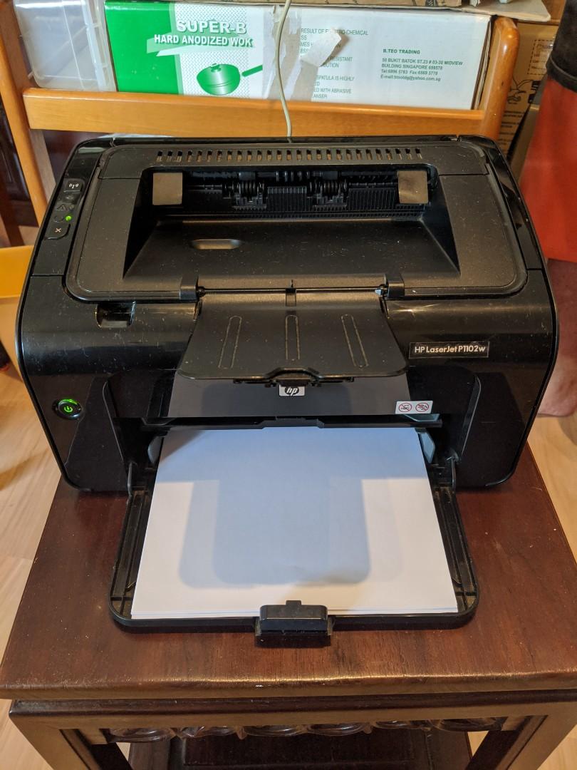 HP LaserJet P1102w Printer, Computers & Tech, Printers, Scanners ...