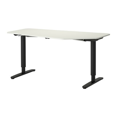 Ikea Bekant 5 sided desk, Furniture, Tables & Chairs on Carousell