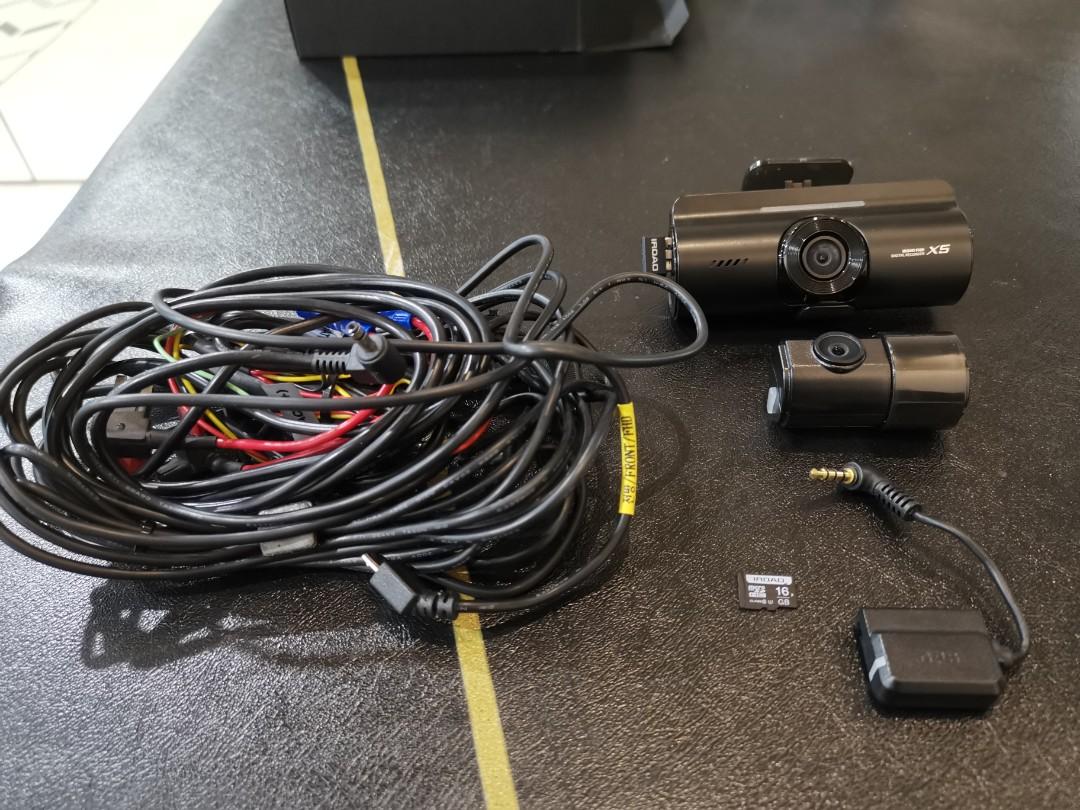 Iroad X5 Car Camera Front Back with GPS, Car Accessories, Accessories ...
