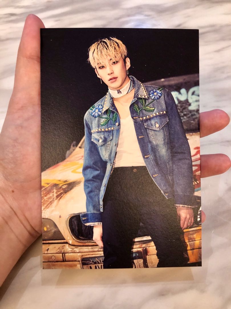 JongUp Official Photocard (from B.A.P Rose Album), Hobbies & Toys ...