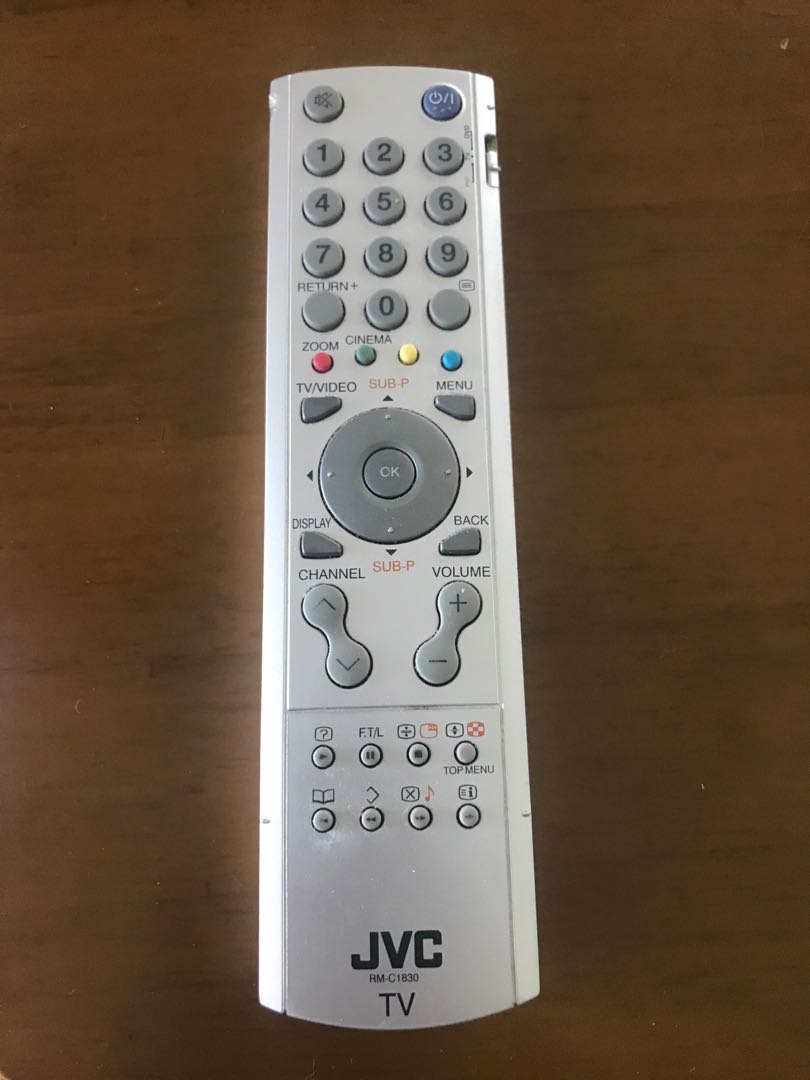 JVC TV (Remote Control ), 家庭電器, 電視 & 其他娛樂, 電視組件及配件 - Carousell