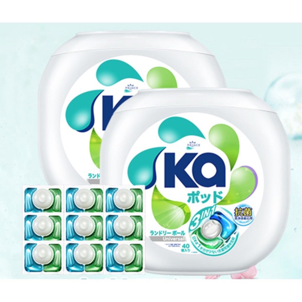 KA 3in1 Laundry Capsules - Made in Japan, Furniture & Home Living ...