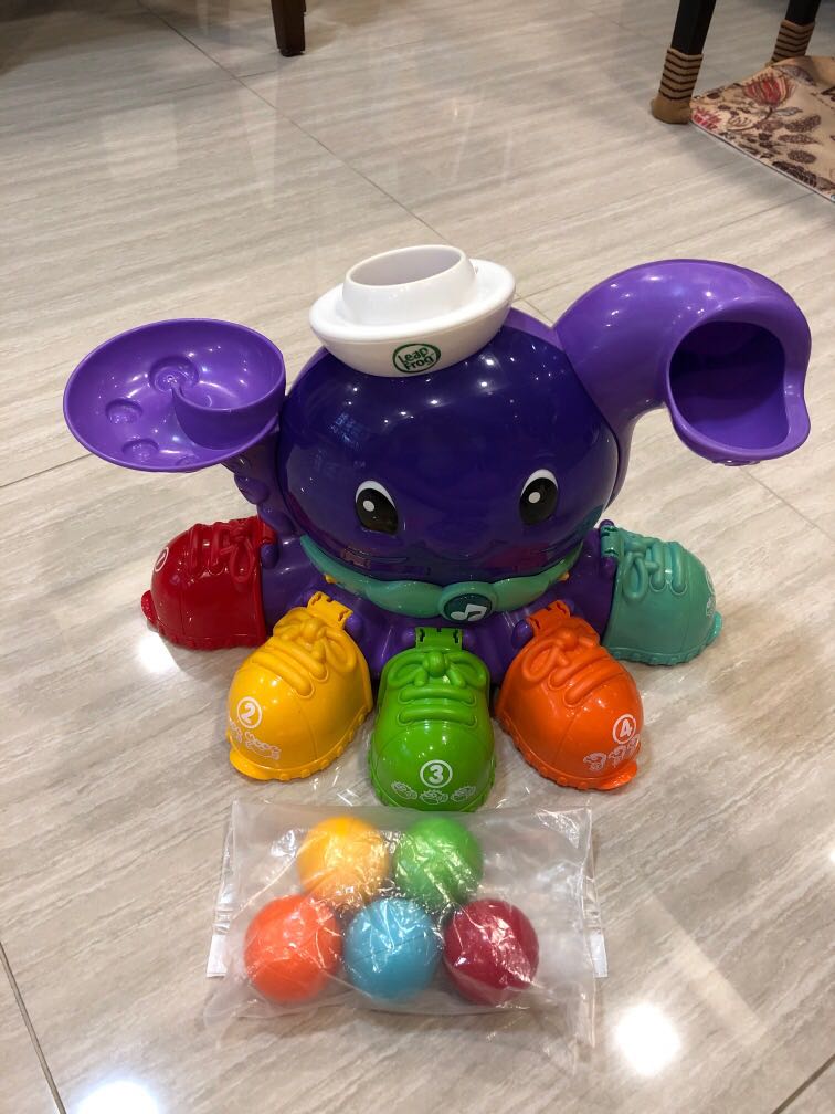 Educational toy -Peek-a-shoe octopus by Leapfrog, Hobbies & Toys, Toys ...