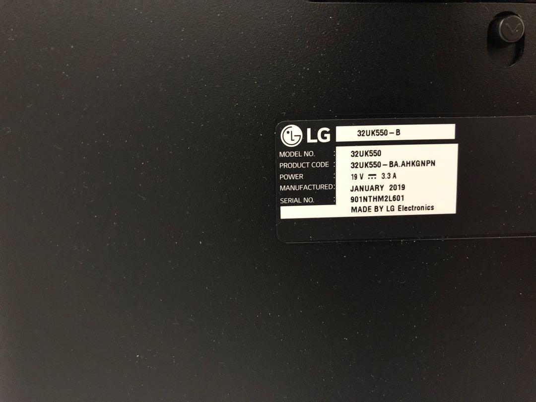 LG 32UK550 4K UHD LED 32 inch monitor, Computers & Tech, Parts ...