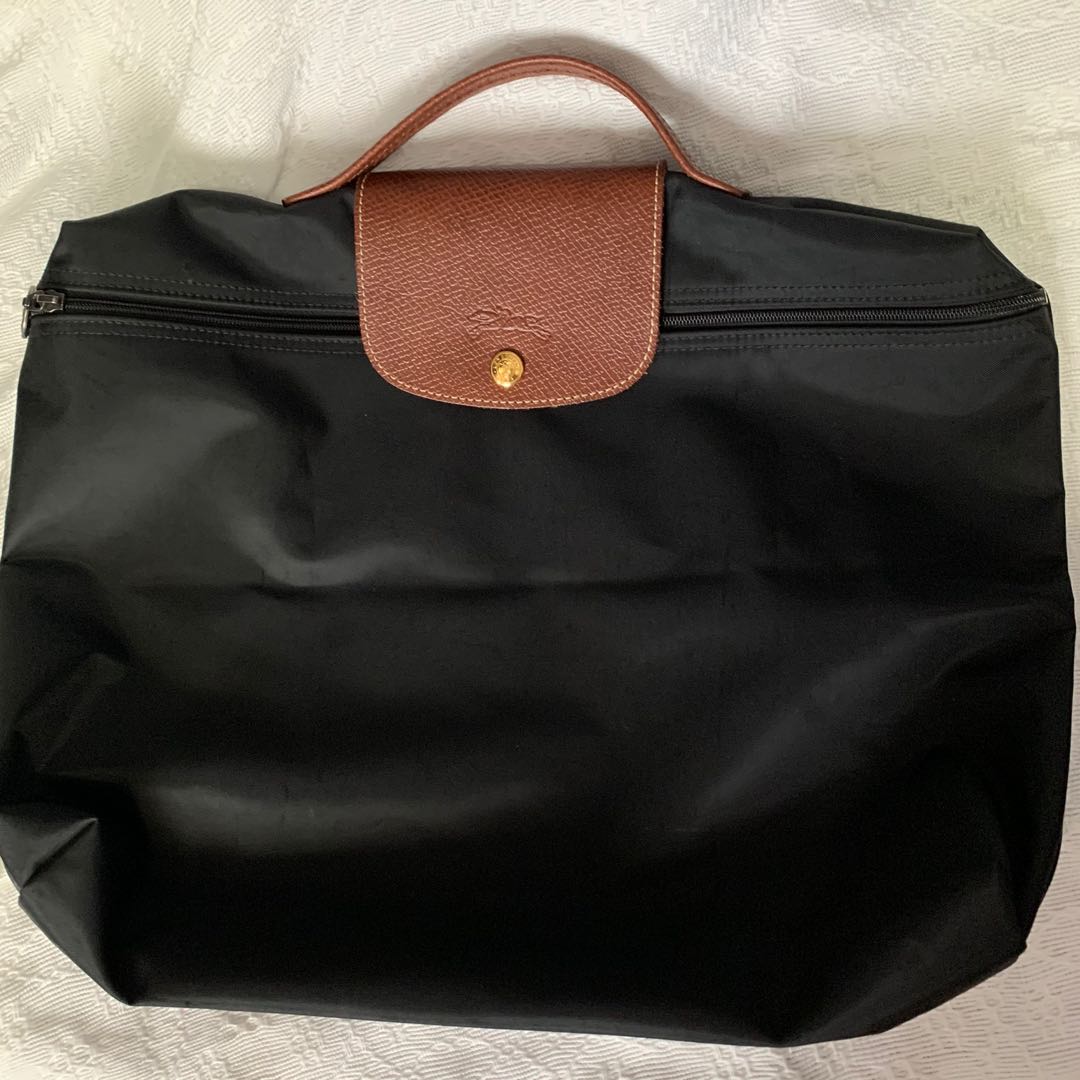 Longchamp Document Bag, Luxury, Bags & Wallets on Carousell