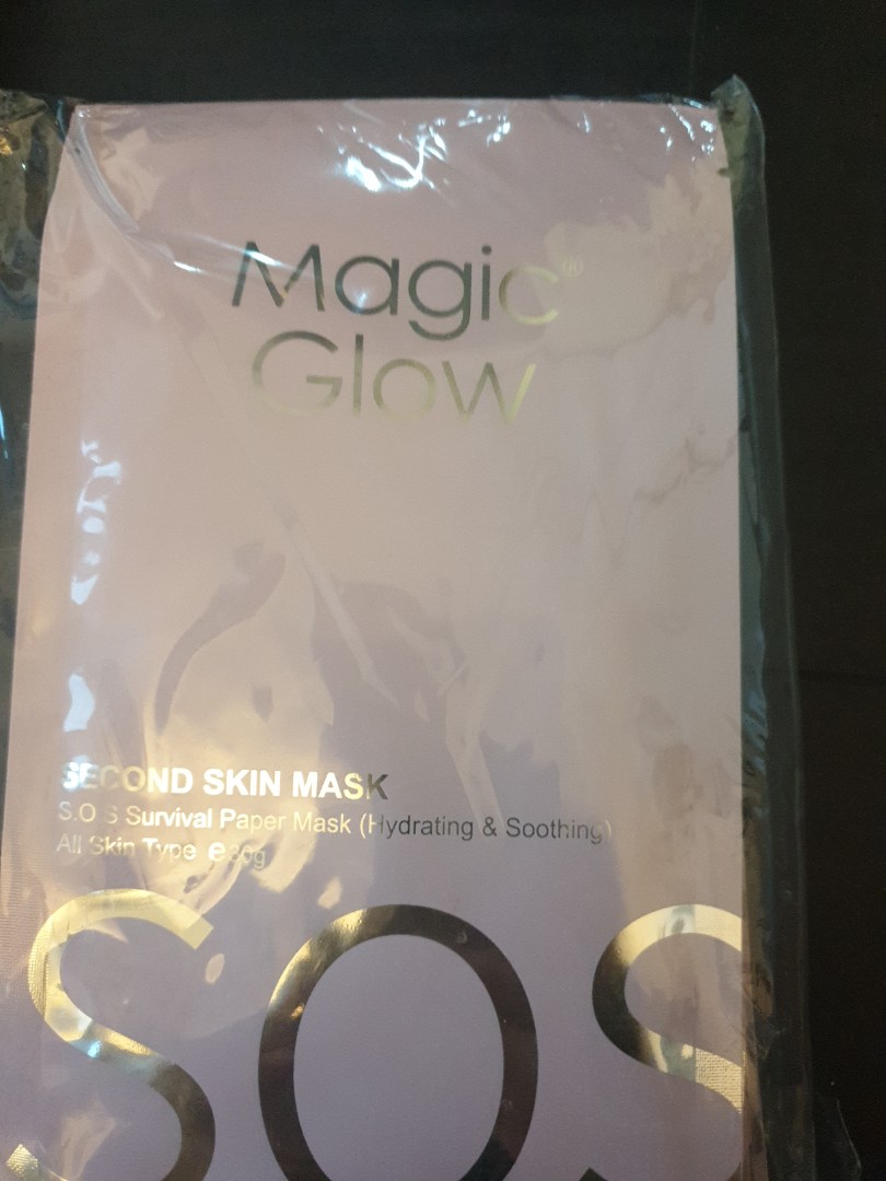 Magic glow SOS mask hydrating soothing, Beauty & Personal Care, Face ...