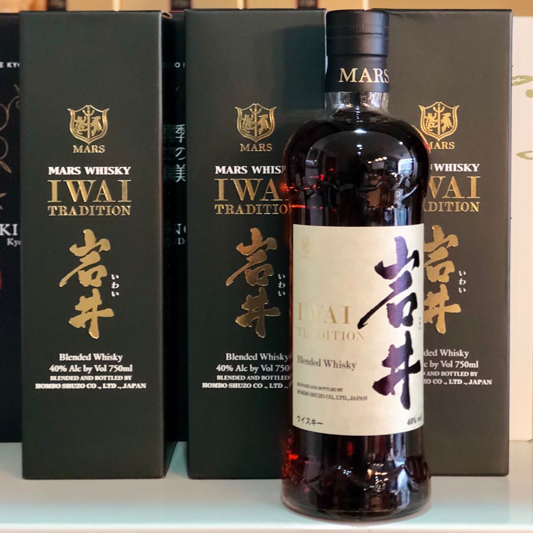 Mars Iwai Tradition Japanese Malt Blended Whisky 750ml, Food & Drinks ...