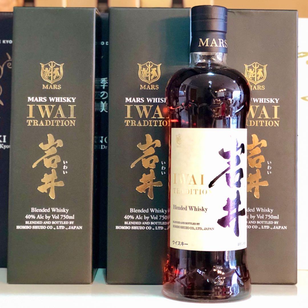 Mars Iwai Tradition Japanese Malt Blended Whisky 750ml, Food & Drinks ...