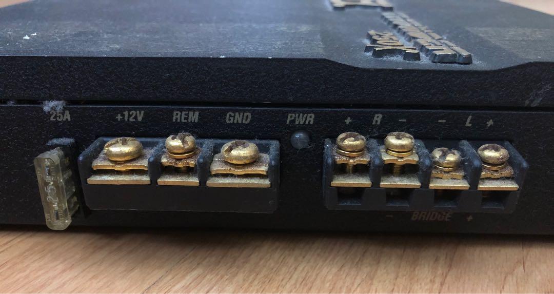 MTX Thunder 250X car amplifier crossover USA 2x50W, Car Accessories ...