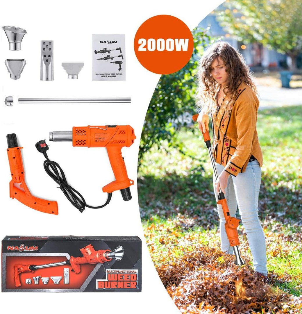 NASUM Weed Burner Electric Weed Killer Thermal Weeding Stick, BBQ ...