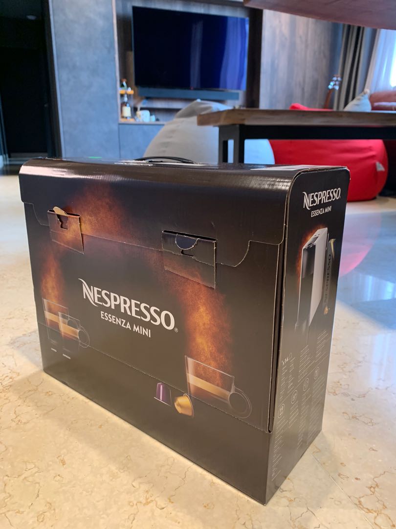 BRAND NEW! Nespresso Essenza Mini Grey (with warranty!), TV & Home ...