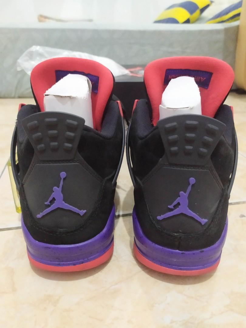 Nike Air Jordan 4 Retro NRG Raptor Authentic, Fesyen Pria, Sepatu ...