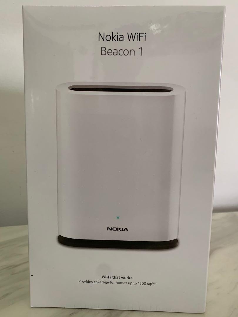 Nokia WiFi Beacon 1 Mesh Routers - Set of 2, Computers & Tech, Parts ...