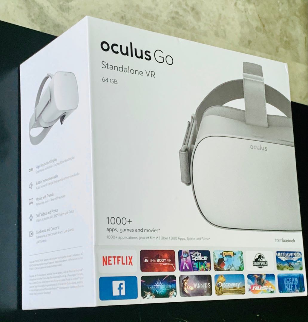 Oculus Go 64GB VR headset with controller (Mint condition), Video Gaming, Gaming Accessories ...