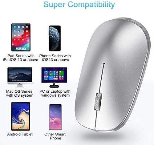 OMOTON Wireless Bluetooth Mouse for iPad and iPhone (iPadOS 13 /iOS 13 ...