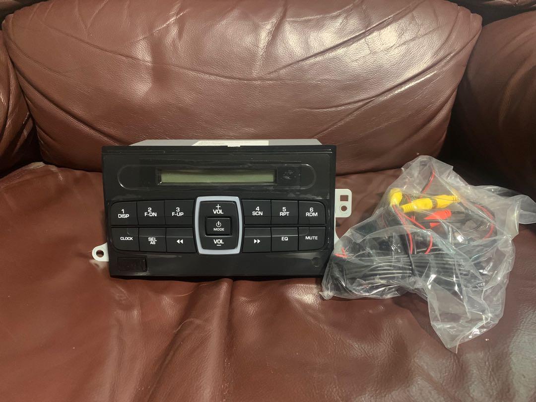 Perodua Axia g/Bezza original radio with free casing, Auto Accessories ...