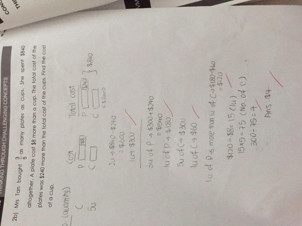 PSLE Math Problems Sum Questions Types, Hobbies & Toys, Books ...