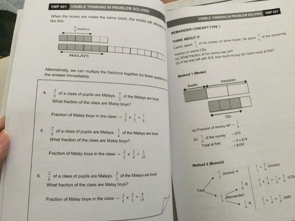 PSLE Math Problems Sum Questions Types, Hobbies & Toys, Books ...