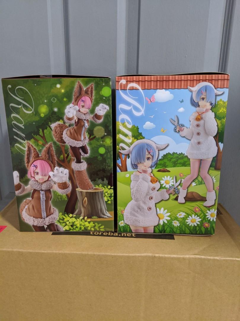 Ram & Rem set - wolf and the sheep (toreba), Hobbies & Toys, Toys ...
