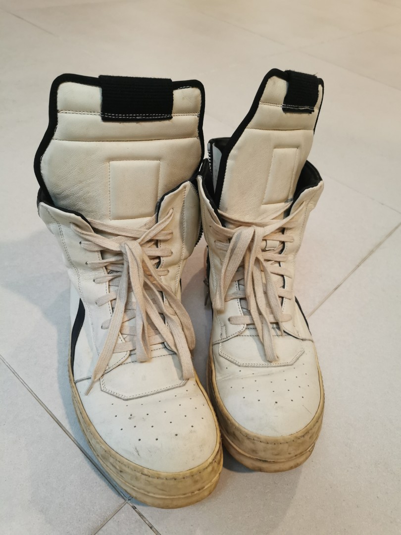 Rick Owens Geo Basket Reverse, Men's Fashion, Footwear, Sneakers on ...