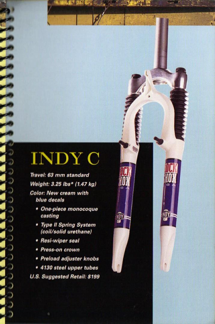 Rock Shox Indy C Fork, Sports Equipment, Bicycles & Parts, Bicycles on ...