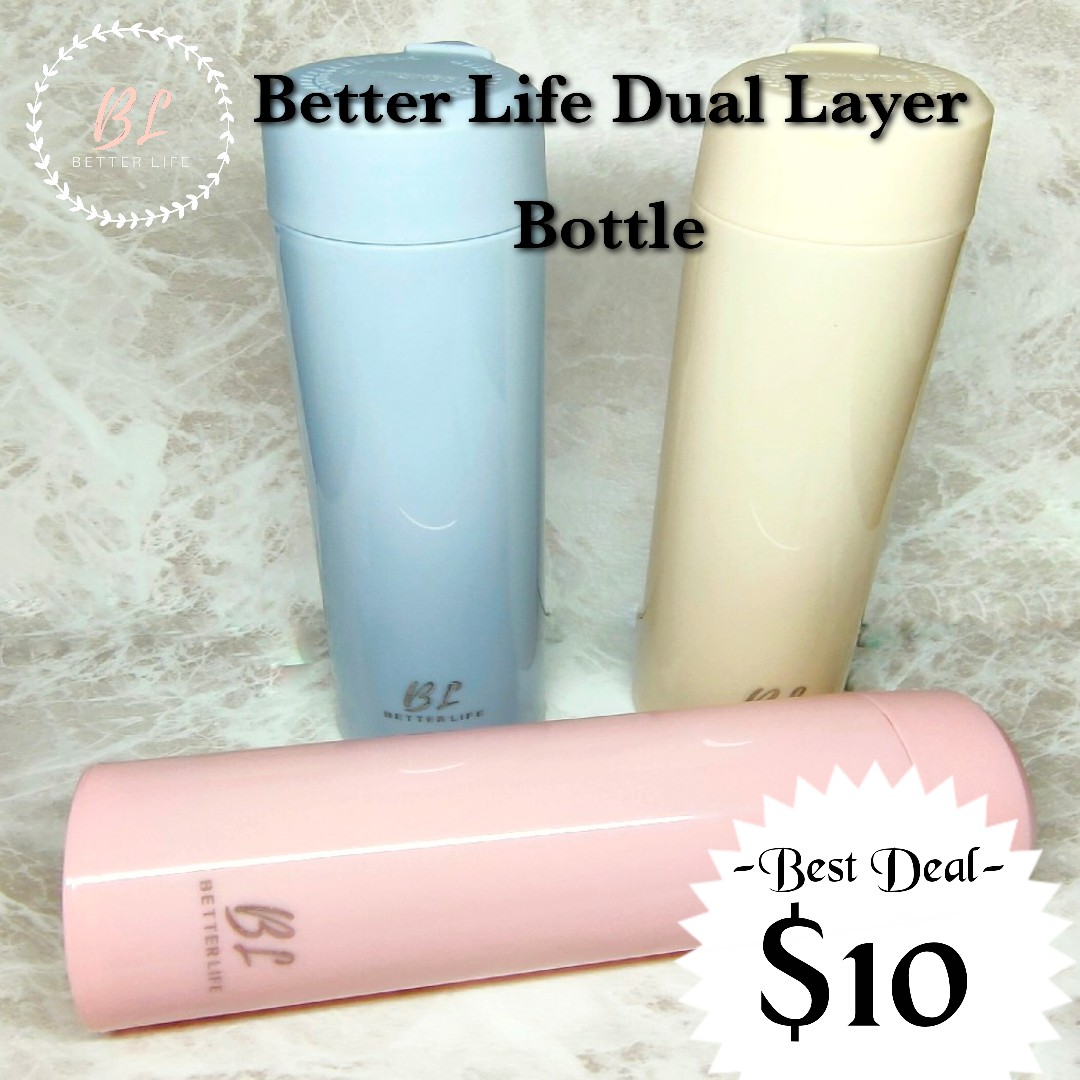 (Sales@7) Anti Stain Water Bottle Better Life Supply Water Bottle ...
