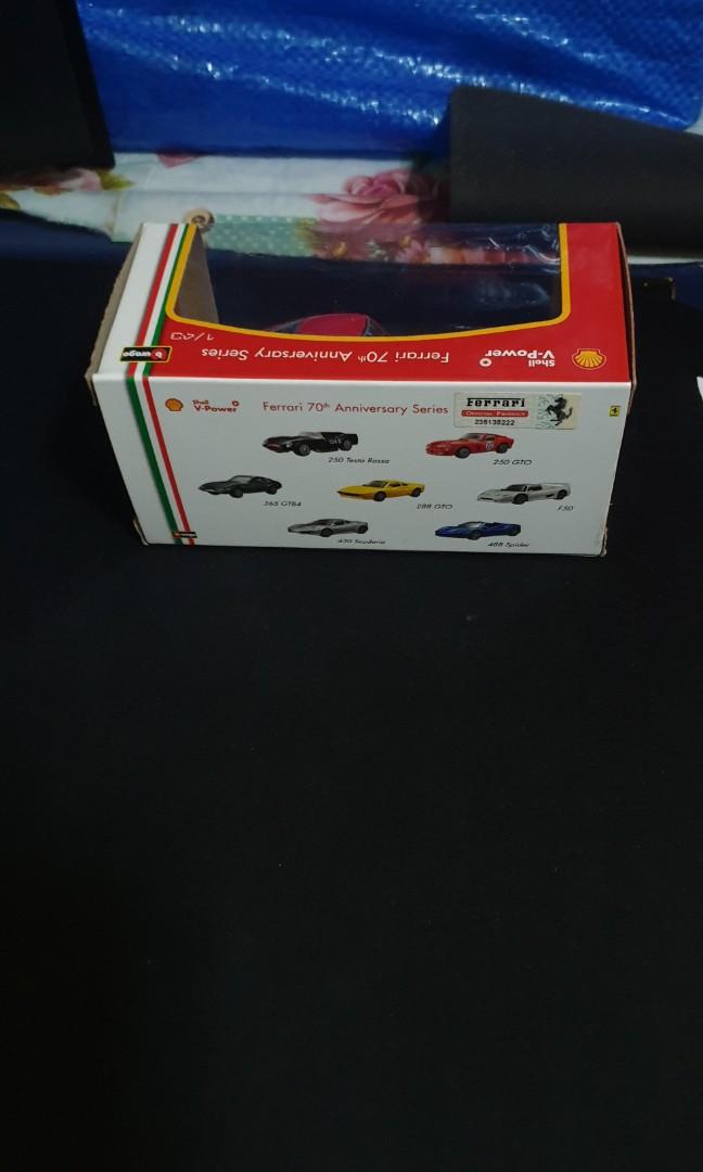 [SHELL - COLLECTIBLE CAR] Shell Ferrari 250 GTO, Hobbies & Toys, Toys ...