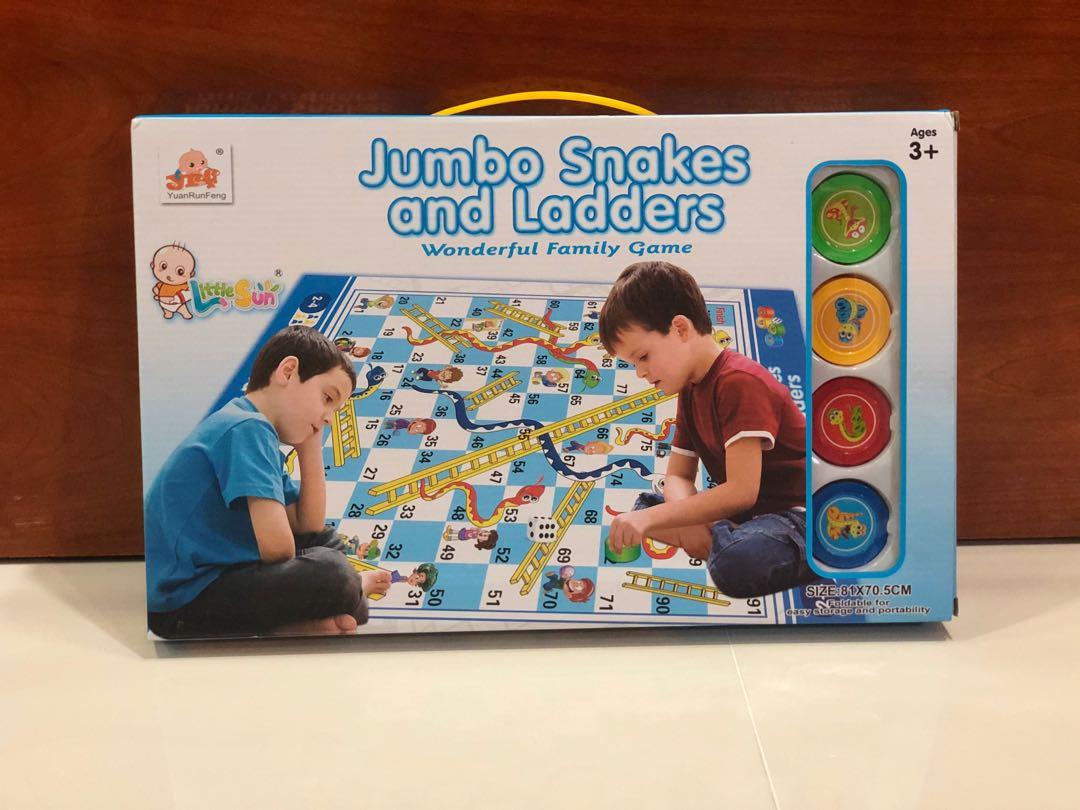 Snakes and ladders, Hobbies & Toys, Toys & Games on Carousell