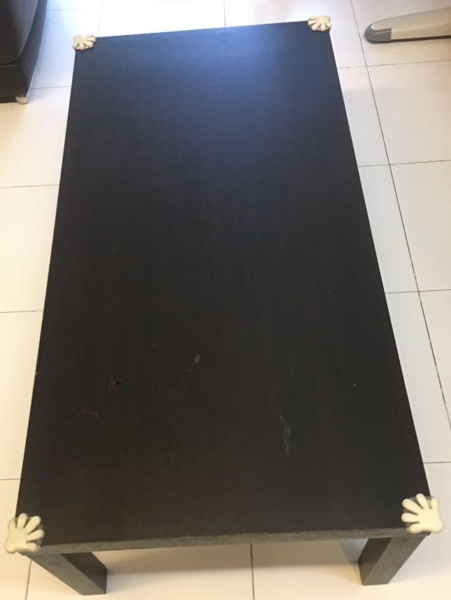 SOLID WOOD COFFEE TABLE(not ikea !!), Furniture & Home Living ...