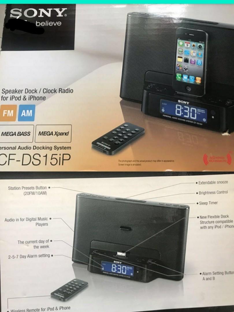 SONY Personal Audio Docking System , Audio, Portable Audio Accessories ...