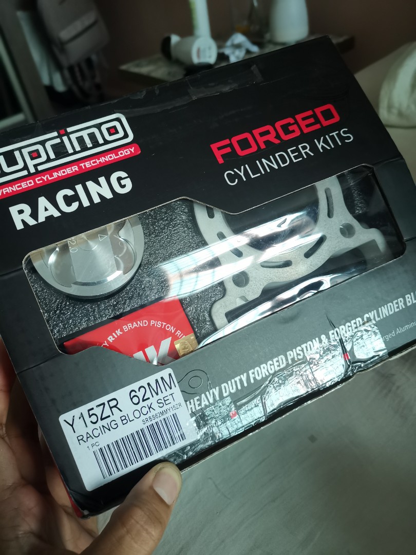 Suprimo Racing Y15ZR MX King Sniper 62MM Racing Block, Motorcycles ...