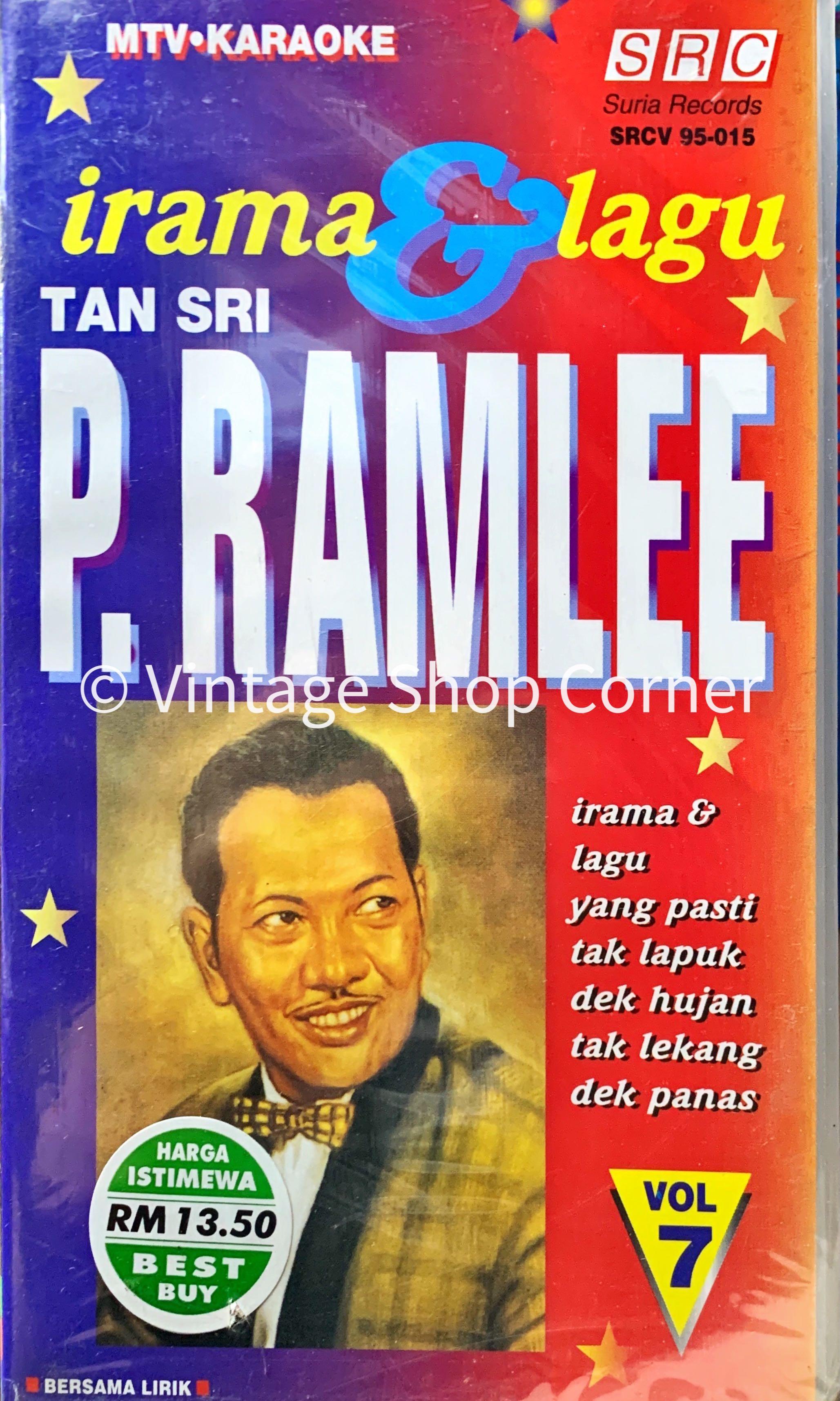 (VHS TAPE) TAN SRI P RAMLEE MTV KARAOKE IRAMA & LAGU VHS VIDEO TAPE vol ...