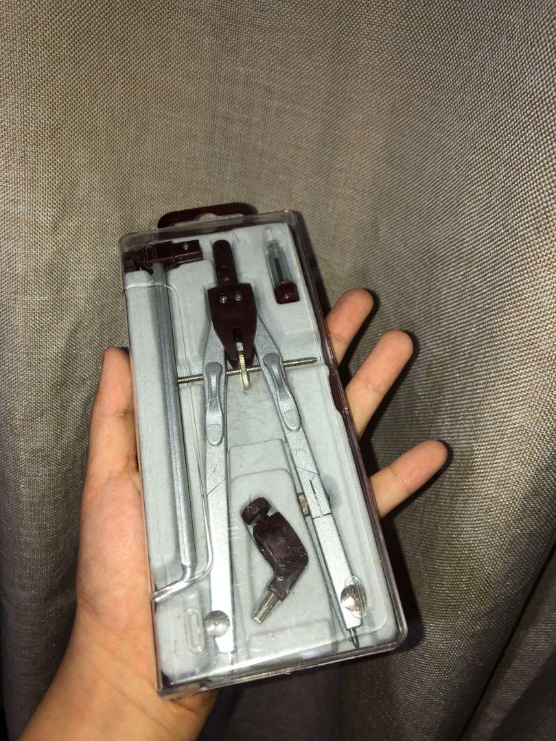 Technical Drawing Compass Set, Hobbies & Toys, Stationary & Craft ...